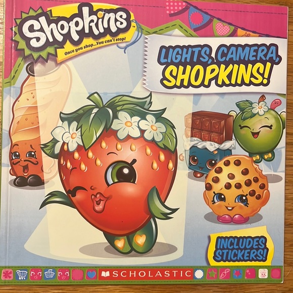 Scholastic | Other | Brand New Shopkins Sticker Book | Poshmark